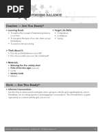 U3m2 Lesson Internalization Guide | PDF | Behavior Modification ...