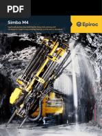 Epiroc Simba E70 S: Smart Drilling Rig | PDF | Drill | Drilling
