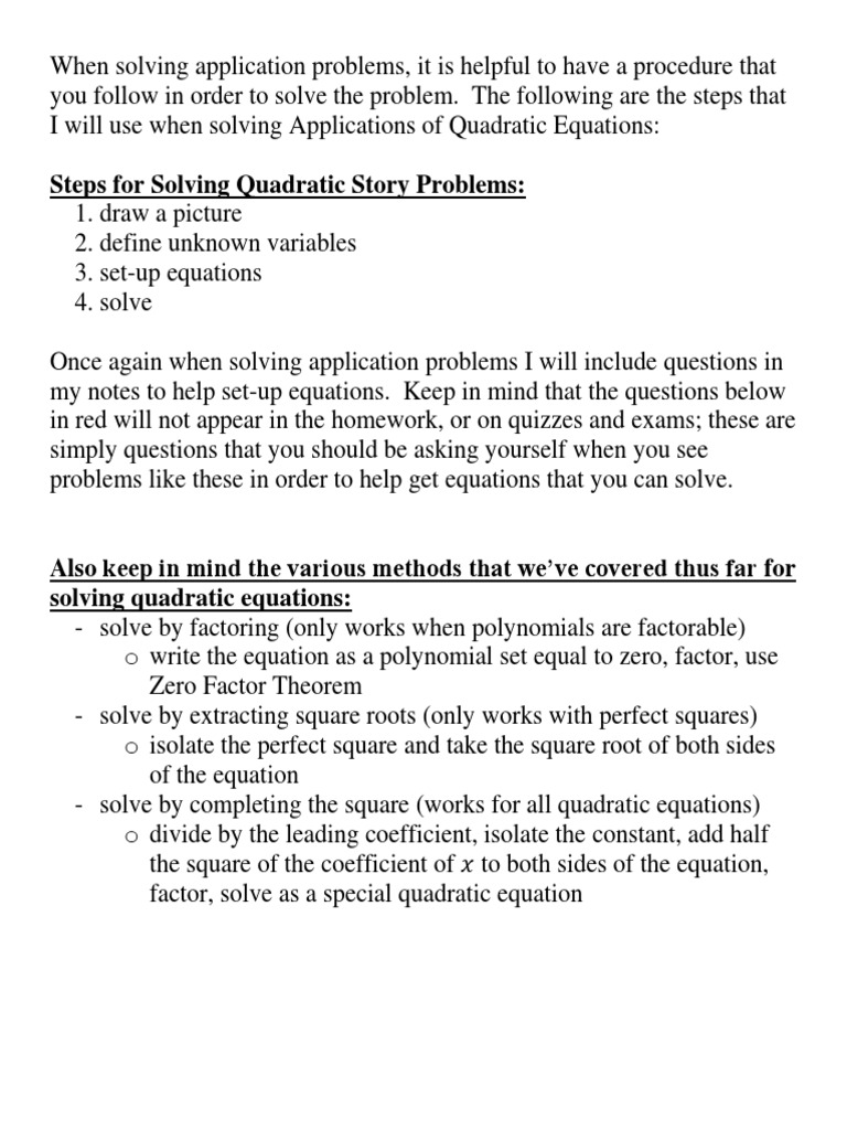 Lesson 3. Lesson Plan Solving Quadratic Equations by Factoring | PDF ...