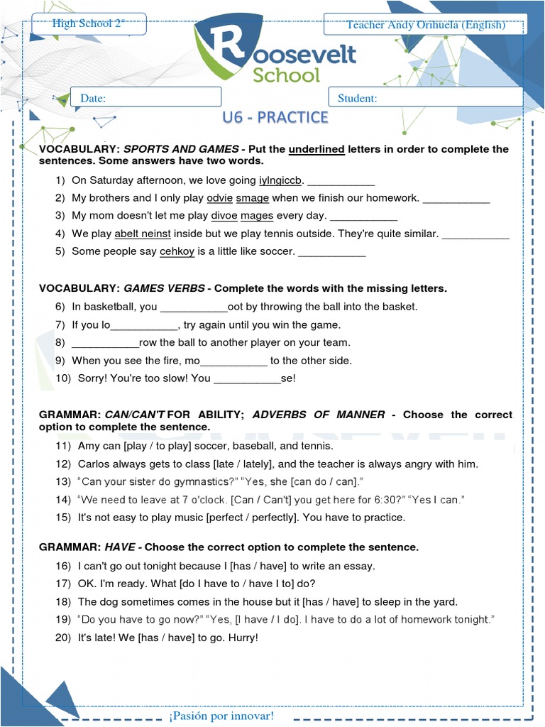 Ingles Practica | PDF