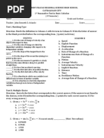 Basic Cal Q4 Module 1 | PDF | Integral | Function (Mathematics)