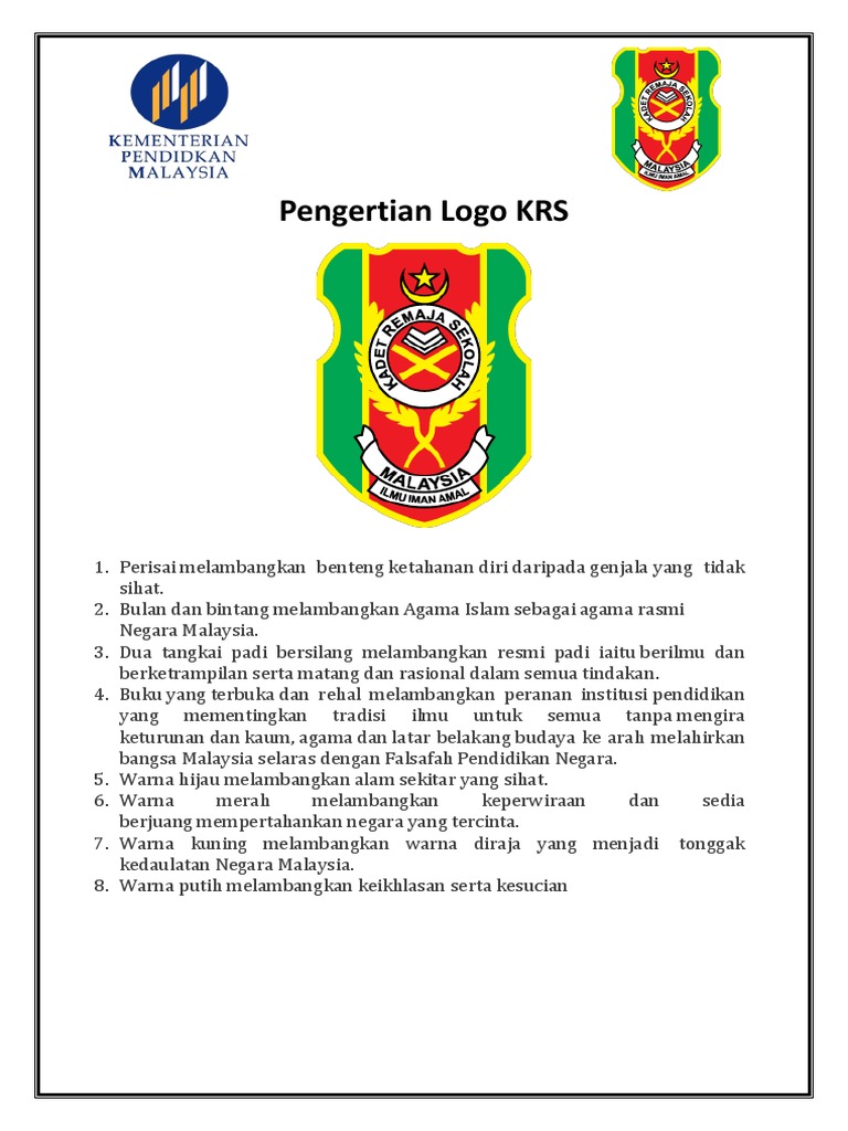 Pengertian Logo KRS | PDF | Karier & Perkembangan