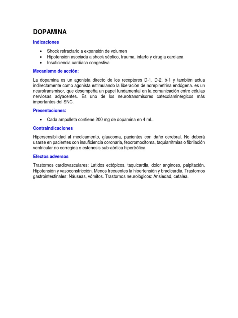 Farmacos Inotropicos | PDF | Insuficiencia cardíaca | Hipertensión