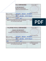 Registry Return Receipt Instructions | PDF | Registered Mail | Mail