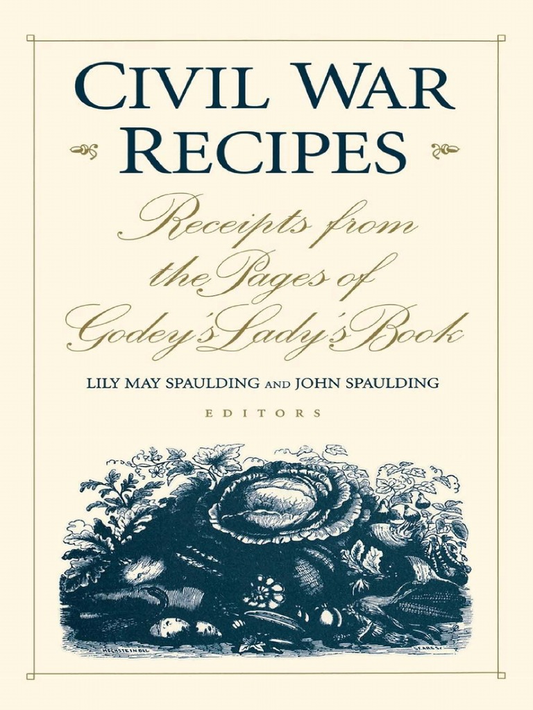 Civil War Recipes | PDF | Food And Drink | Food And Drink Preparation