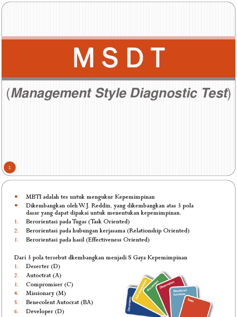 MSDT Materi | PDF | Karier & Perkembangan
