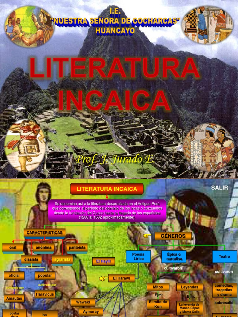 Literatura Incaica | PDF | Imperio Inca | Poesía
