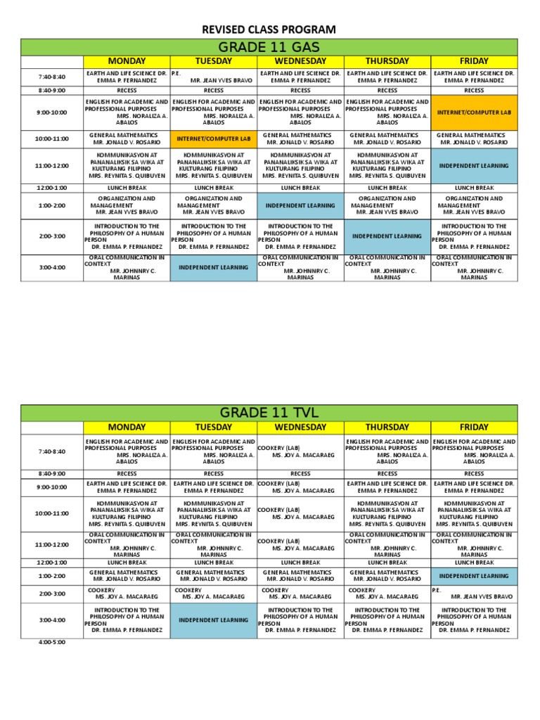 Curriculum Plan Shs | PDF | Learning | Behavior Modification