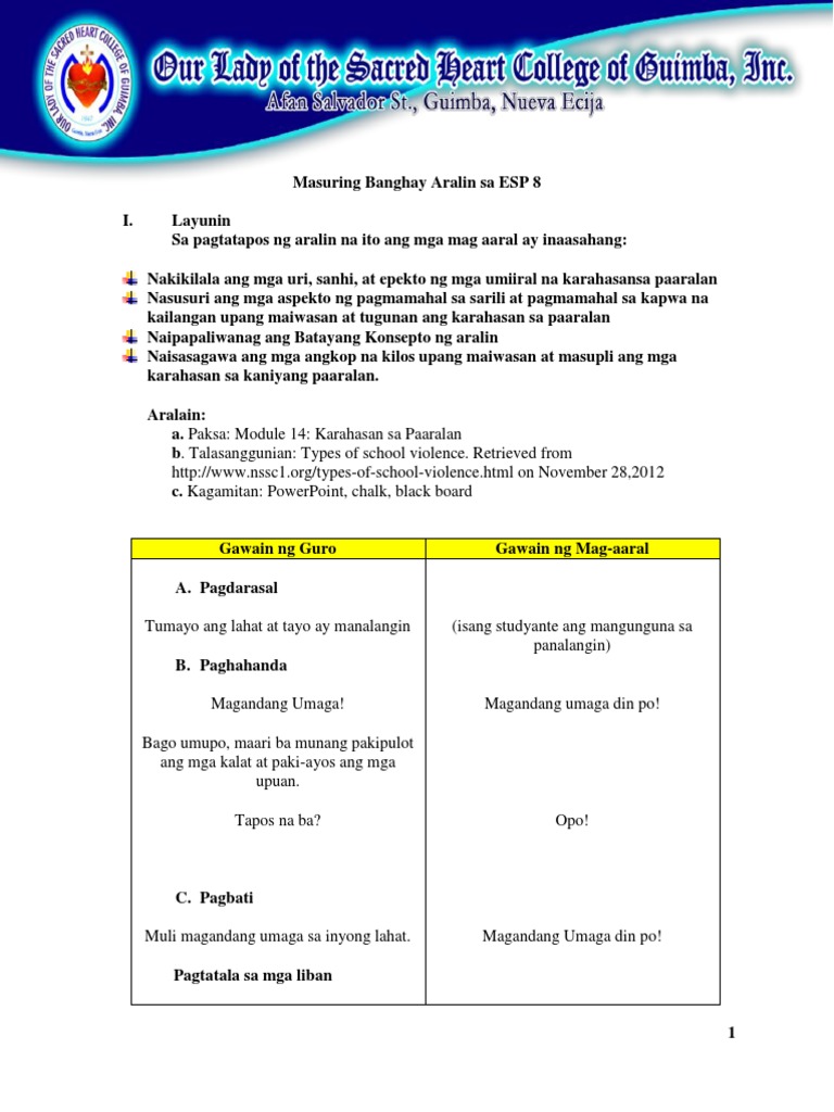 New Lesson Plan | PDF