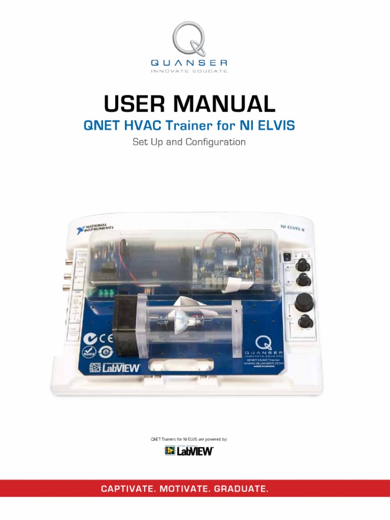 Qnet Hvac User Manual | PDF | Analog To Digital Converter | Amplifier