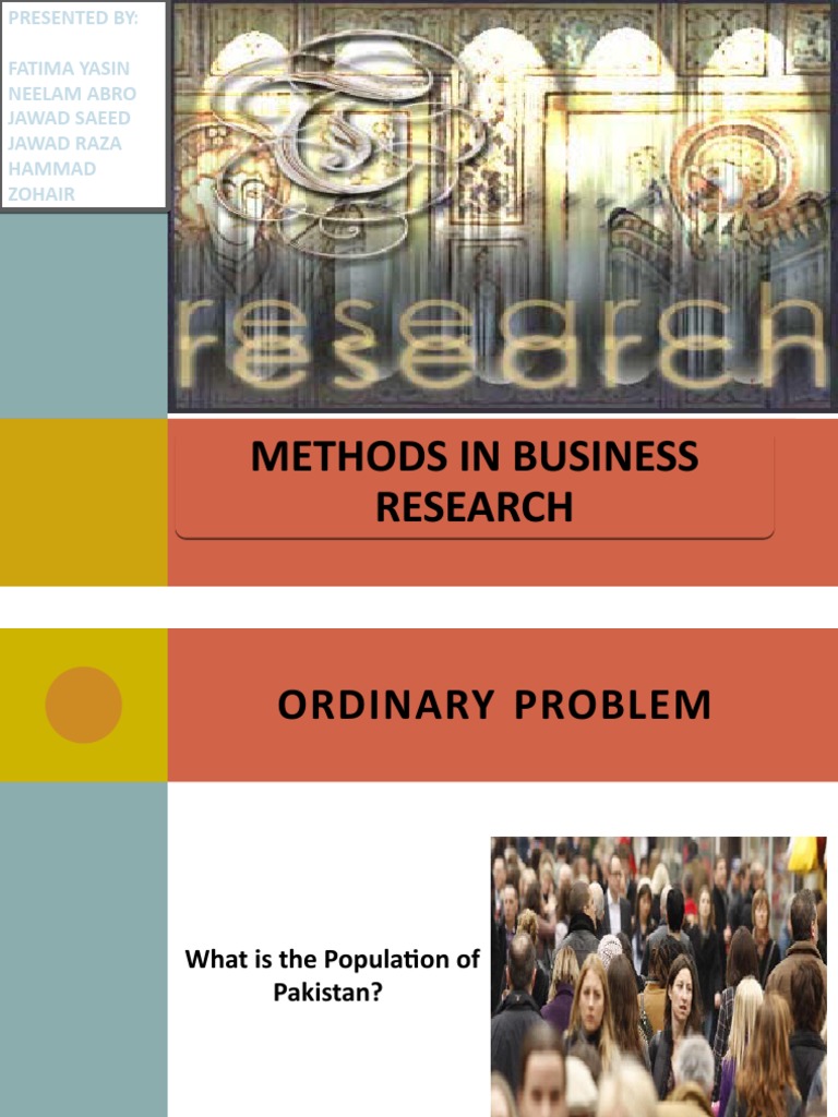 Methods in Business Research Methods in Business Research | PDF | News ...