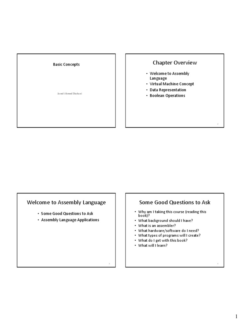 Chapt 01 PDF | PDF | Integer (Computer Science) | Bit