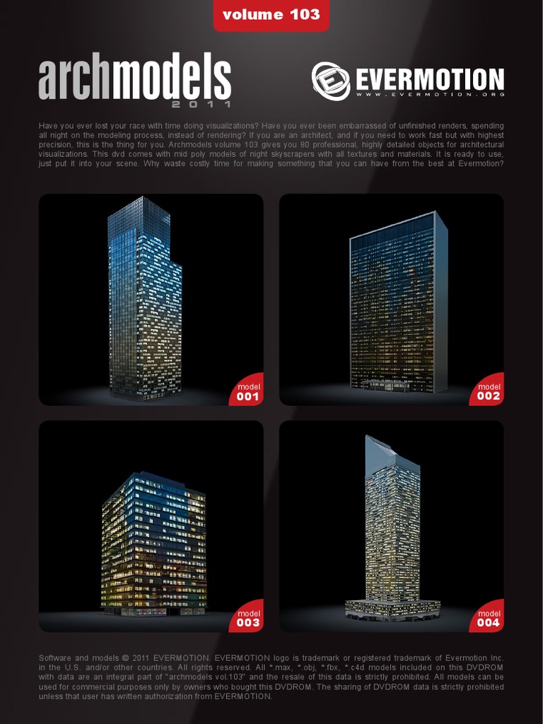 Archmodels Vol 103 PDF | PDF | Texture Mapping | Trademark