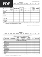 Immovable Property Declaration Form | PDF