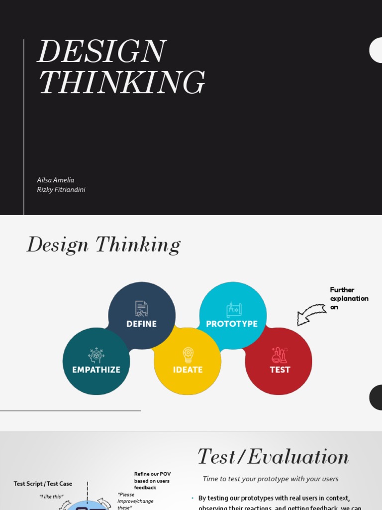 Design Thinking - Testing (RKF & AAL) Updates | PDF | Design Thinking ...