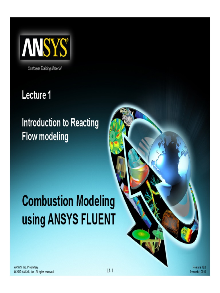 Combustion Modelling Using Ansys Fluent Introduction PDF | PDF | Combustion | Chemical Reactions