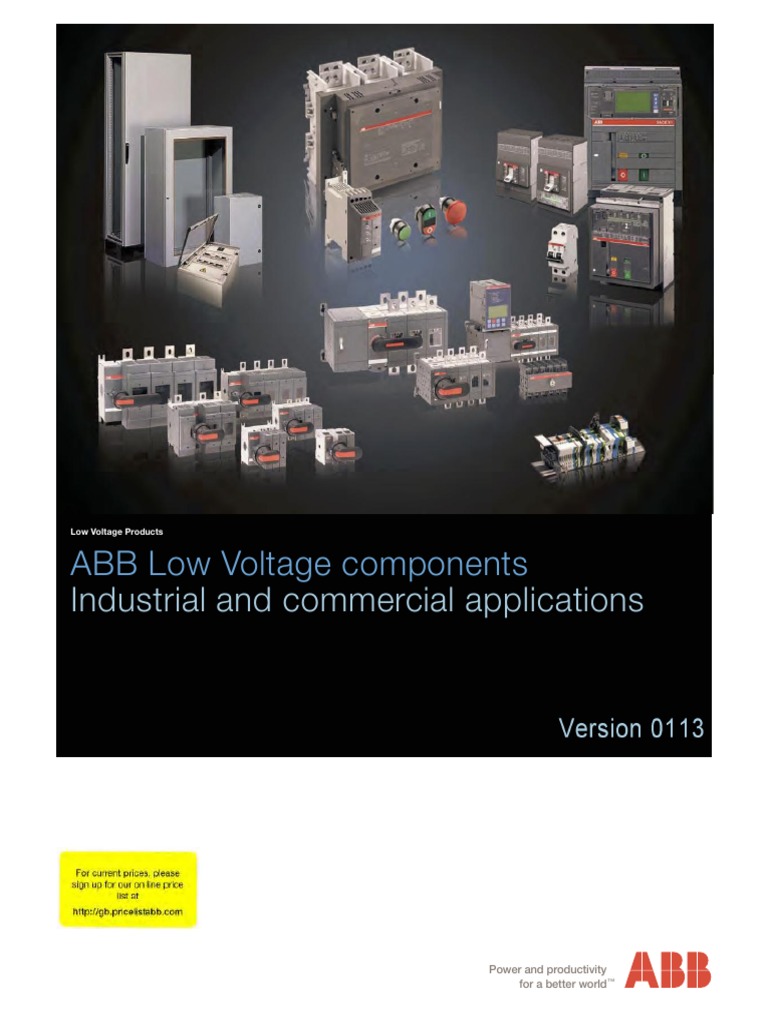 ABB Industrial Catalogue June13 LR | PDF | Latin Script | Western ...