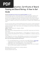 PRC LET Exam Requirements and FAQs | PDF