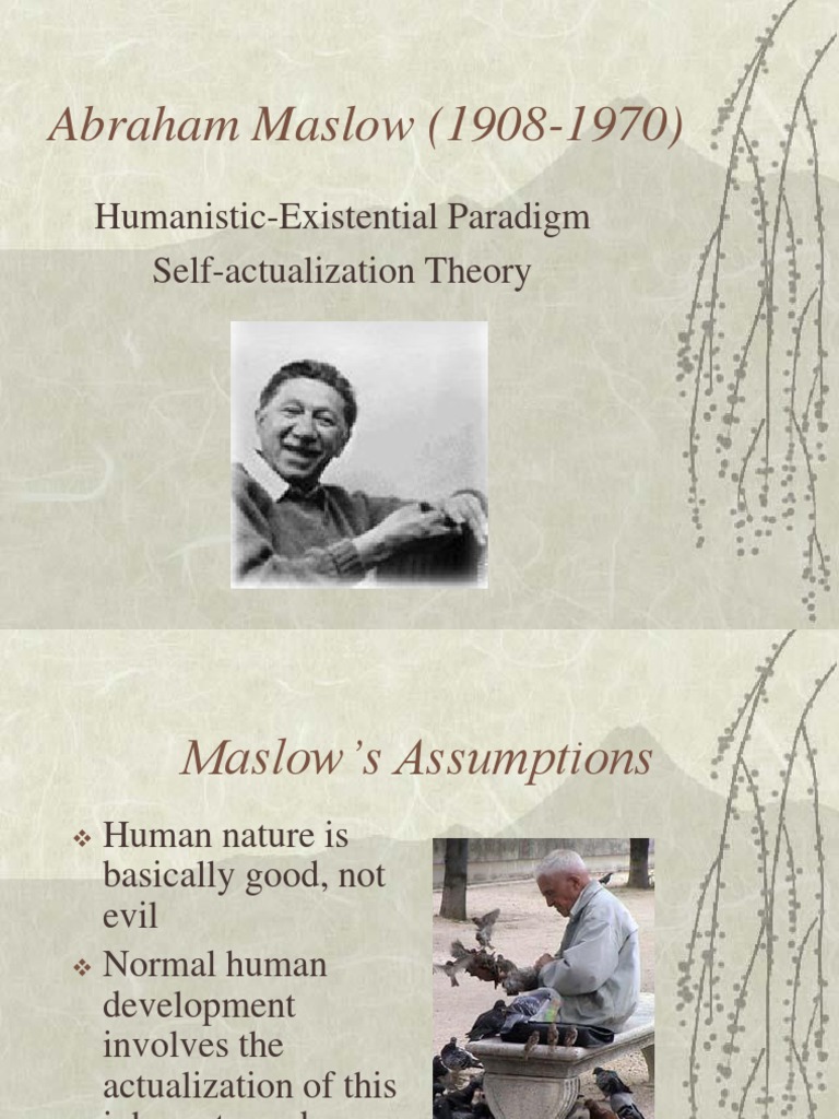 Abraham Maslow's Theory of Self-Actualization: An Overview of His ...