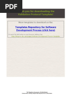 Validation Summary Report Template PDF | PDF | Verification And ...