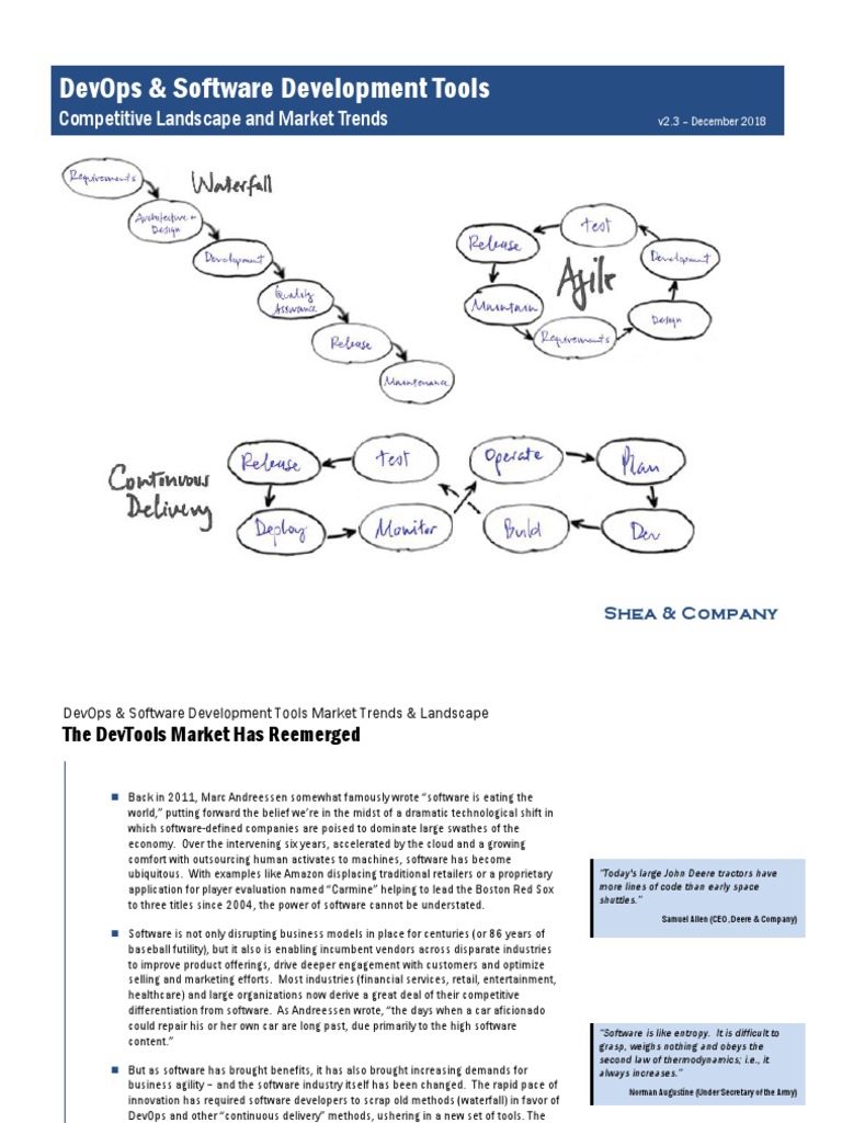DevOps Tools Market Trends Overview | PDF | Software Development ...