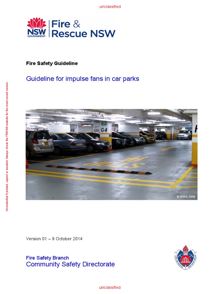 Impulse Fans in Carparks PDF | PDF | Ventilation (Architecture) | Fire ...