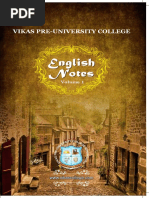 2nd PUC English Grammar PDF | PDF | Nature