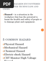 Computer Hazards | PDF | Hazards | Noise