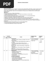 M.Sc. Nursing 1st Year Rotation Plan | PDF | Clinical Medicine ...
