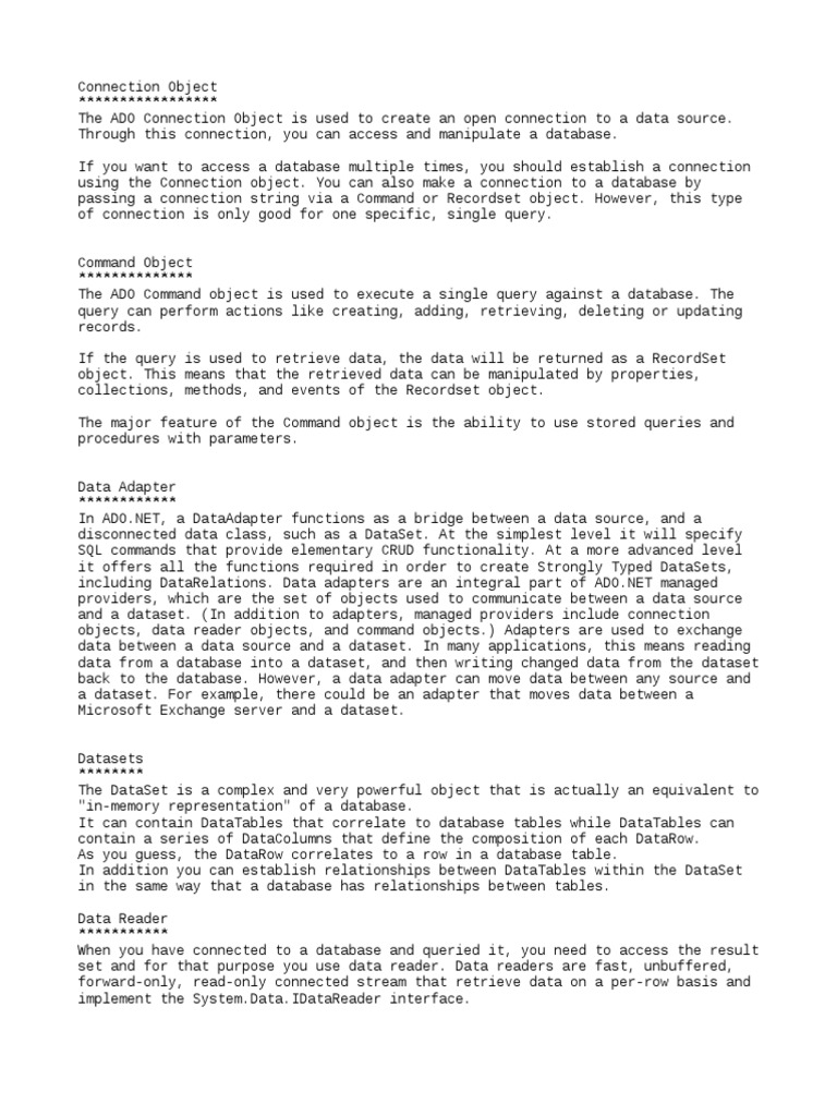 VB Net Database | PDF | Databases | Information Science