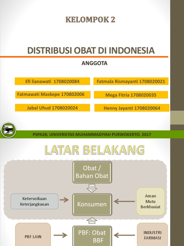 Materi 3 Distribusi Obat | PDF