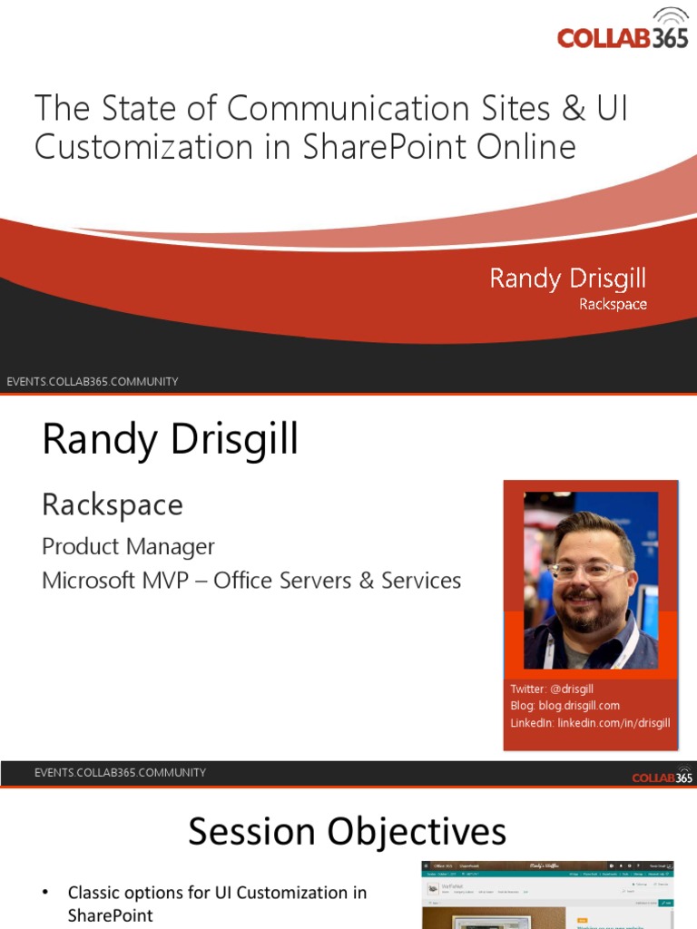 Collab365 2017 | PDF | Share Point | Java Script