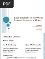 Iso 9126 Software Evaluation Questionnaire | PDF | Software Quality | Usability