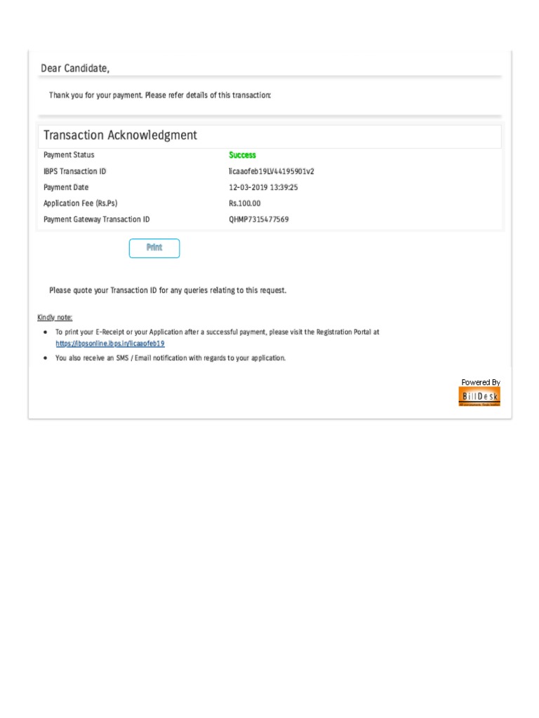 BillDesk Payment Gateway - PDF | PDF