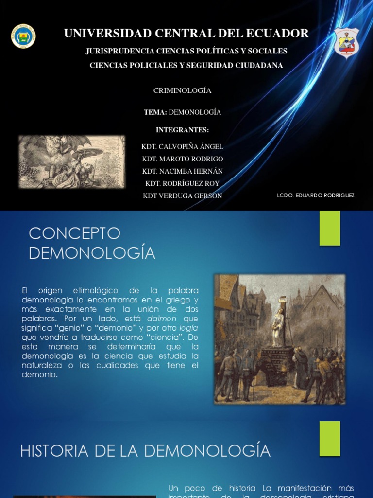 DEMONOLOGÍA | PDF | Demonología | Demonios