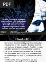 AD8 Dementia Screening Guidelines | PDF | Dementia | Brain