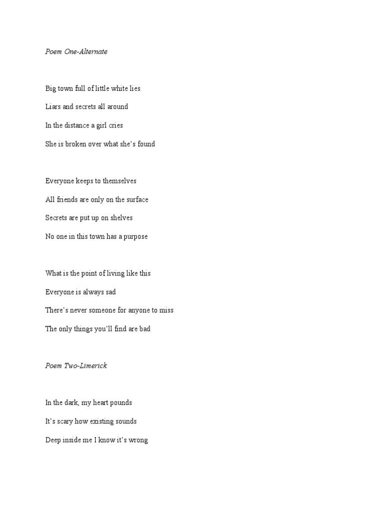 Poems of Urban Life and Emotions | PDF