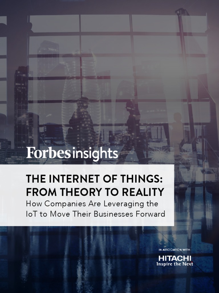 Hitachi IoT Report | PDF | Internet Of Things | Economies