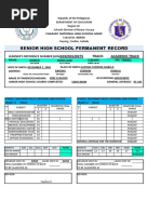 Deped Form 138-E | PDF | Learning