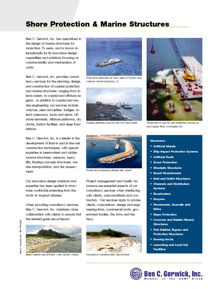 Shore Protection Strategies and Solutions | PDF | Pier | Coast