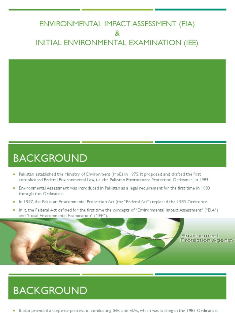 Environmental Impact Assessment (EIA) | PDF | Environmental Impact ...