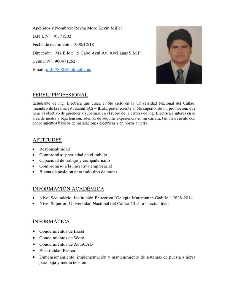 CV Kevin | PDF