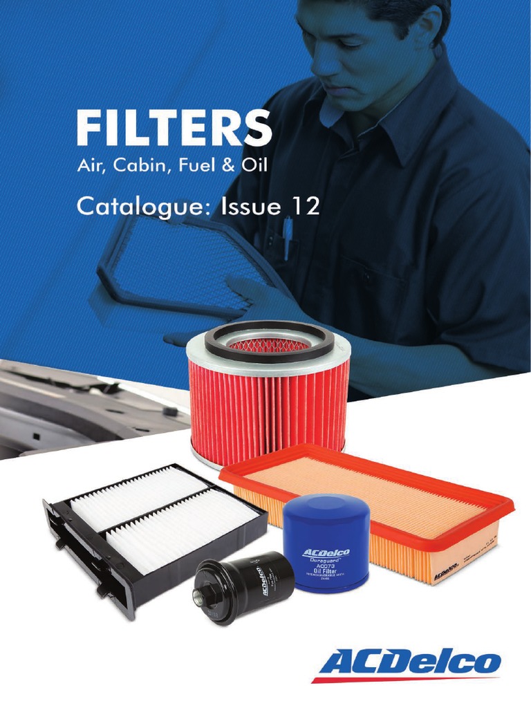 Filters Cabin Air Oil Fuel Catalog | PDF | Filtration | Motor Oil