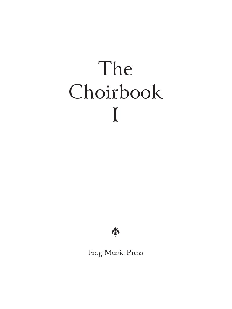 Choirbook 1 2711 | PDF | Art