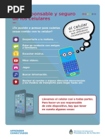 Uso Responsable Del Celular | PDF | Teléfonos móviles | Comunicación