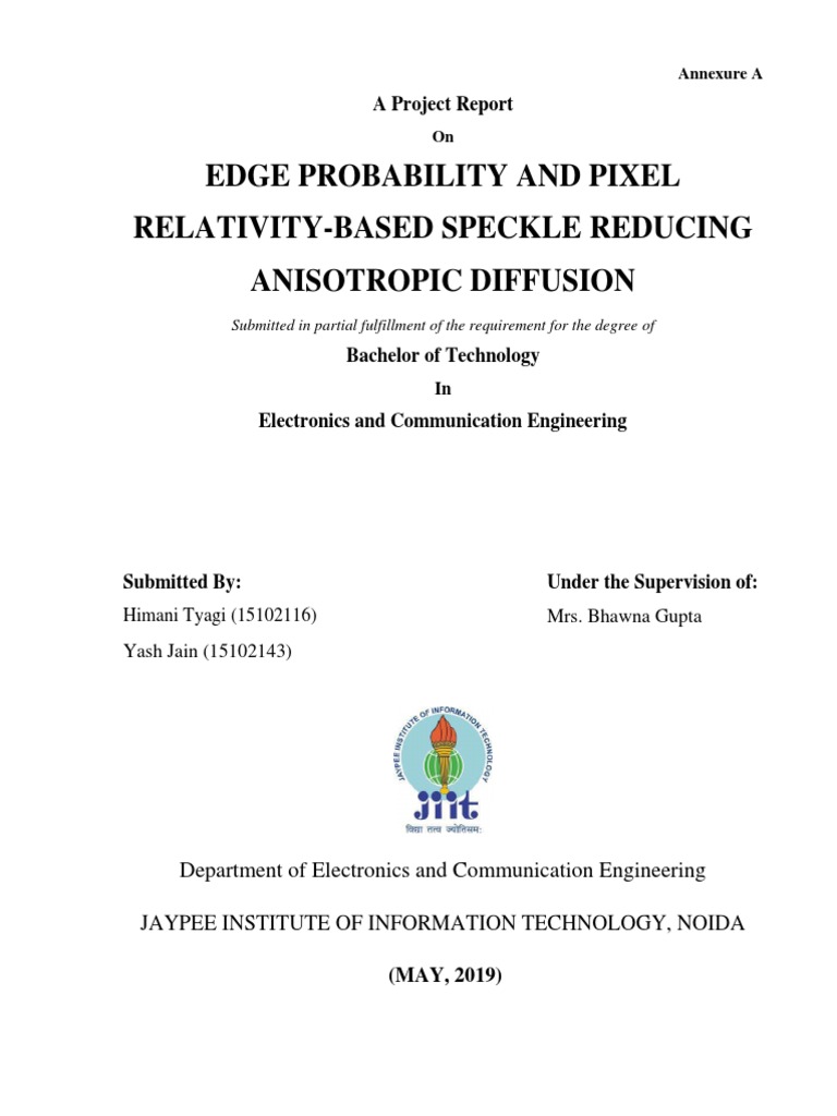 Major 2 Report | PDF | Matlab | Signal To Noise Ratio