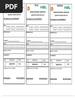 HBL Fee Deposit Challan Form | PDF