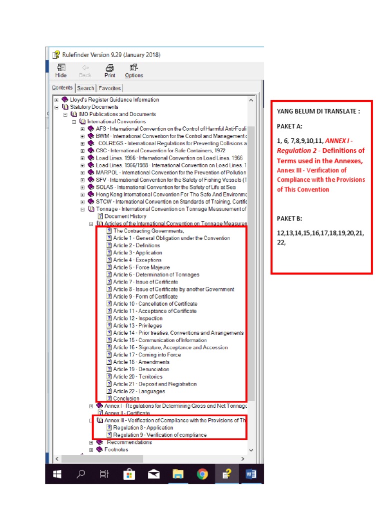 Tonnage - International Convention On Tonnage Measurement of Ships ...