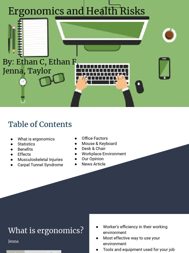 Ergonomics Presentation Download Free Pdf Human Factors And