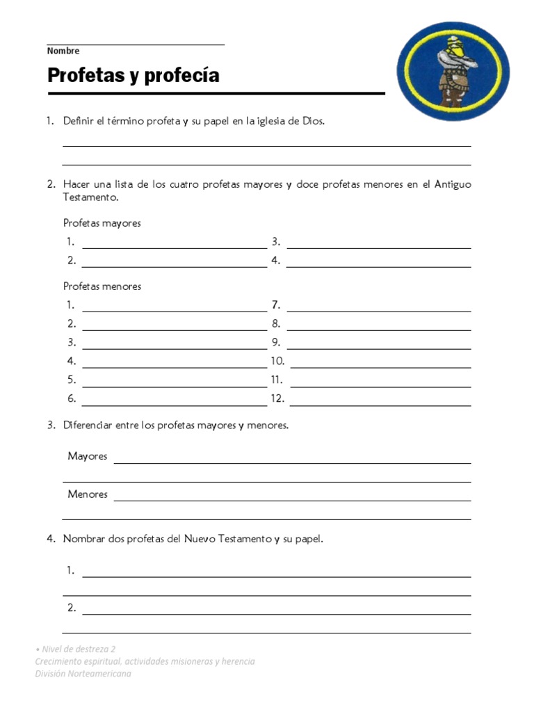 Profetas y Profecía | PDF | Profeta | Profecía